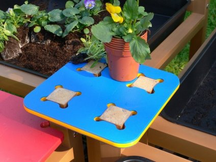 Children's Gardening Exploration Table - Set of 4 Recycled Plastic ...